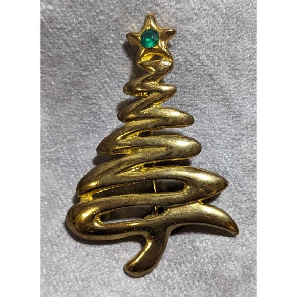 Jewelry | Vintage Modernist Christmas Tree Brooch | Poshmark